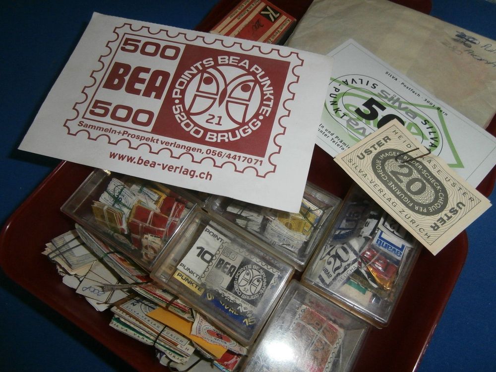 9710 Bea-, Silva-, Mondo- und Avantipunkte (Gebraucht) in für CHF 3 – mit Lieferung auf Ricardo ...