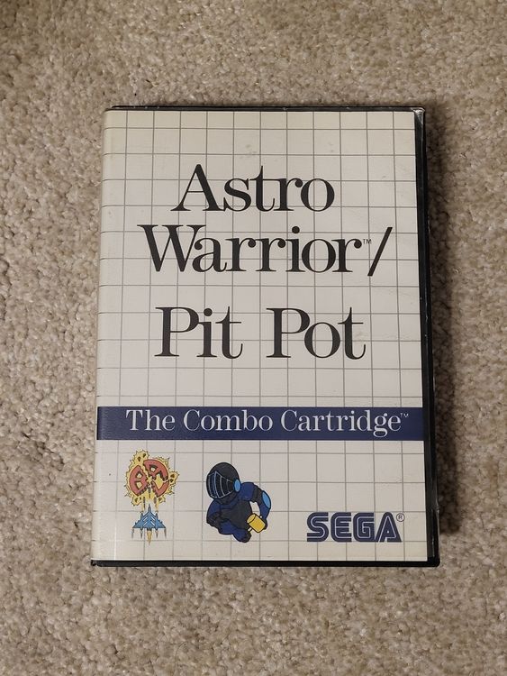 Astro Warrior / Pit Pot - Sega Master System (komplett) (Gebraucht) in ...