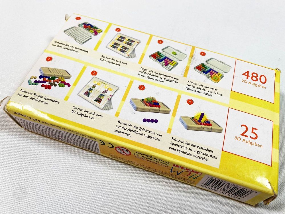 Lonpos 502 Pyramid Puzzle Game 2D 3D IQ Logik Braintrainer | Kaufen auf ...