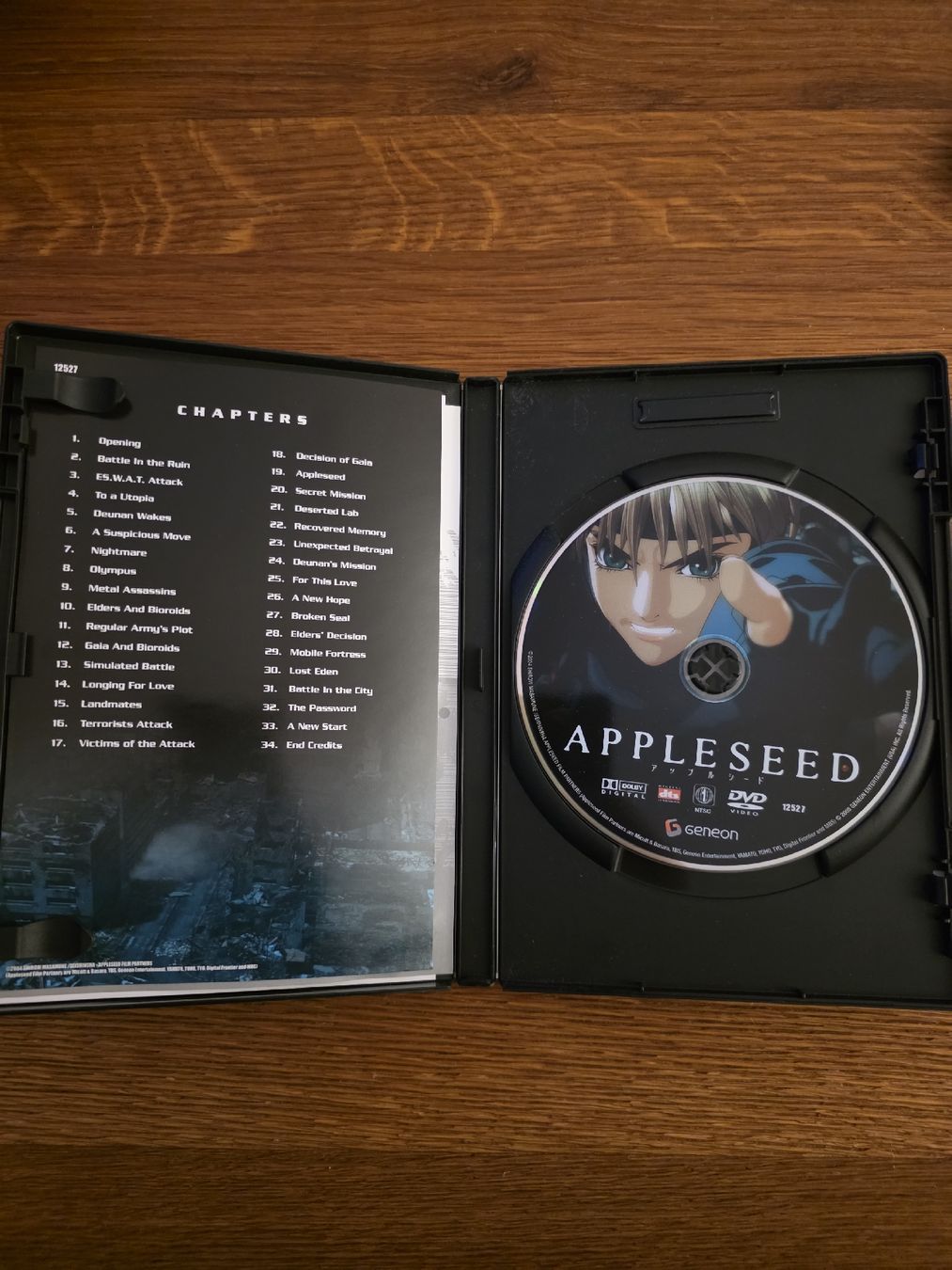 Appleseed DVD - Shirow Masamune Anime - Sci-Fi Classic (Gebraucht) in ...