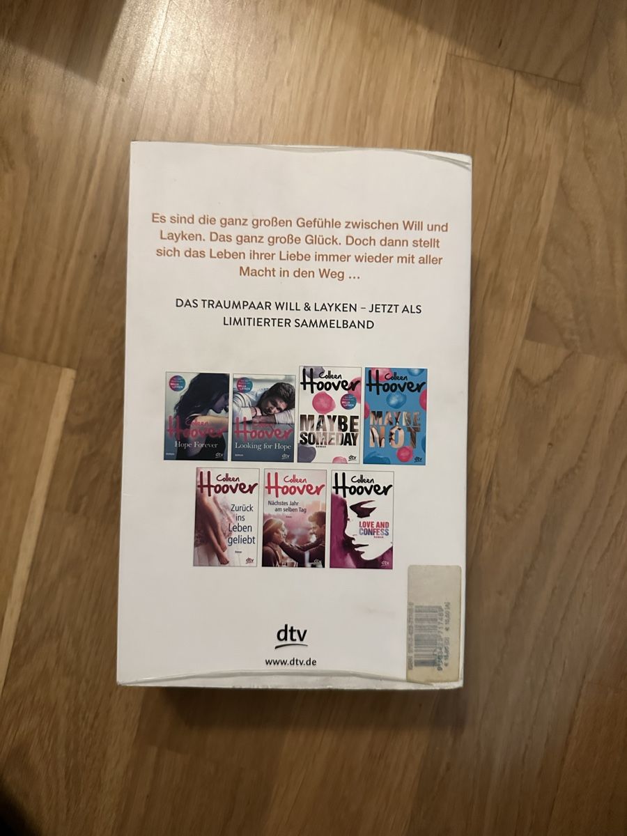 Buch: Will und Layken, Colleen Hoover (Gebraucht) in Zürich für CHF 5 ...