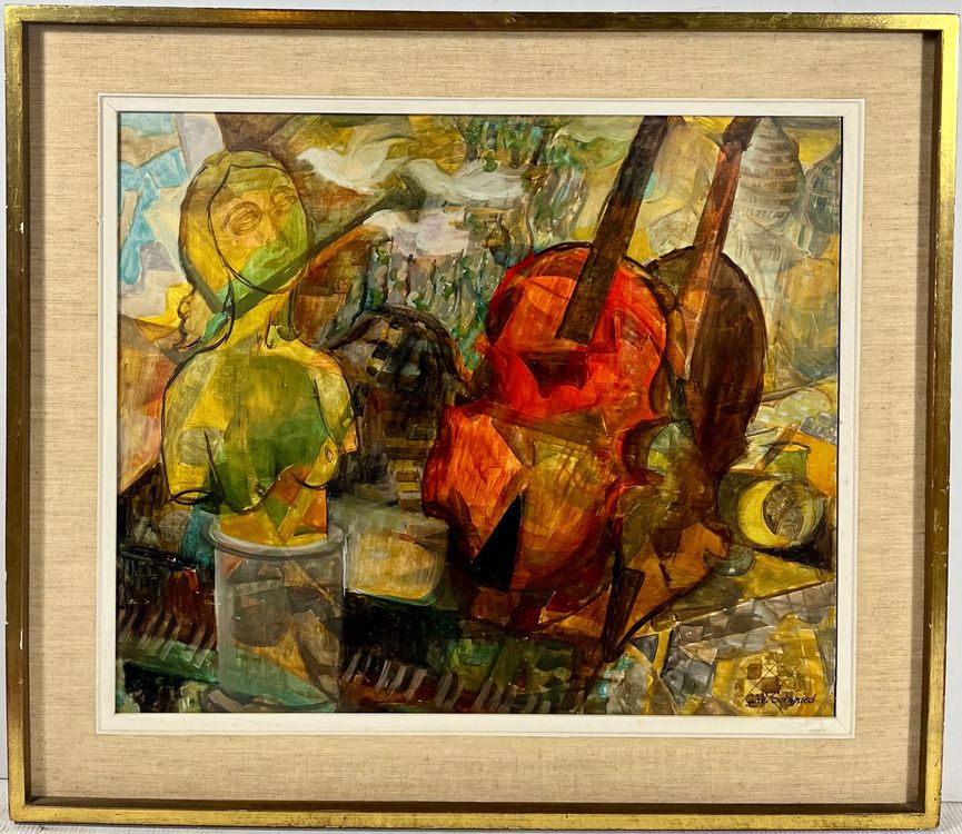 Gottfried Werner Schmied (XX) Stilleben Gemälde | Kaufen auf Ricardo