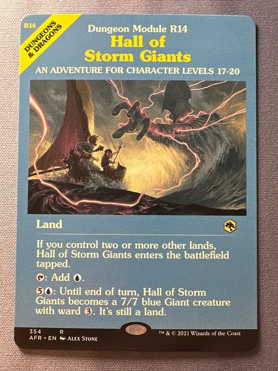 Hall of Storm Giants Variant 354 Forgotten Realms | Kaufen auf Ricardo