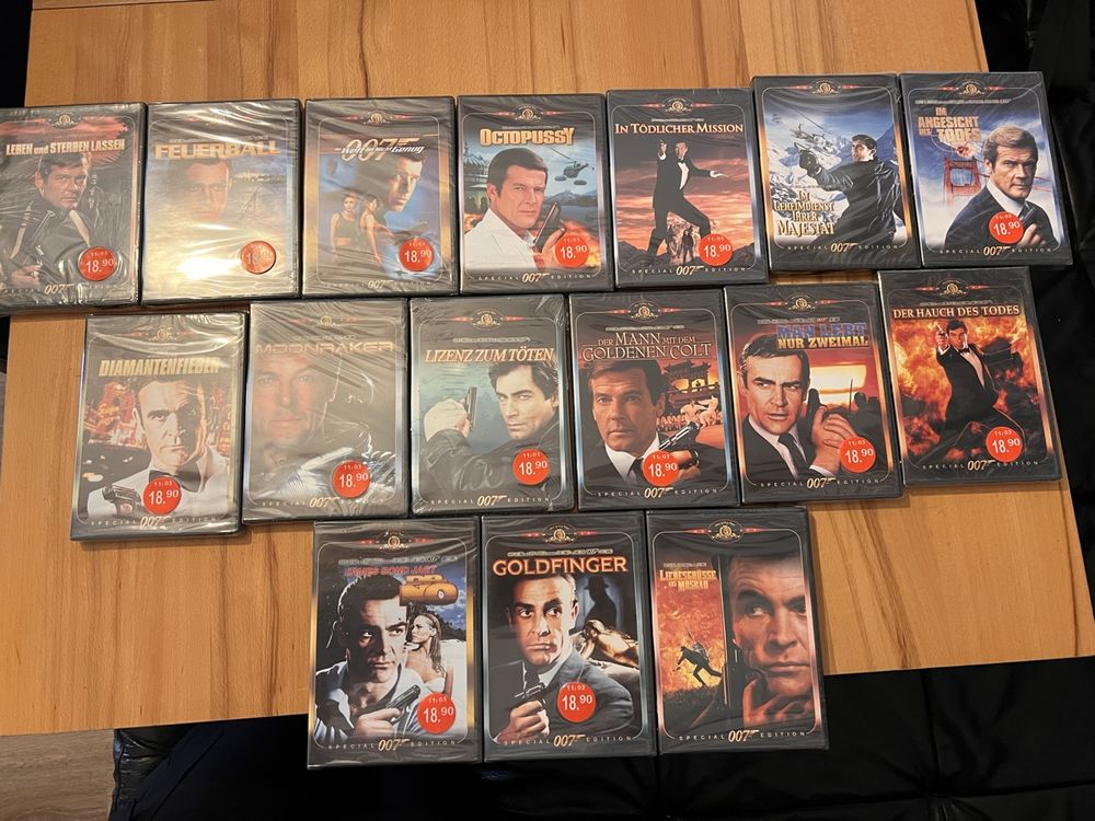 James Bond 007 Dvd Original Verpackt (Neu und originalverpackt) in Langenthal für CHF 50 – mit ...