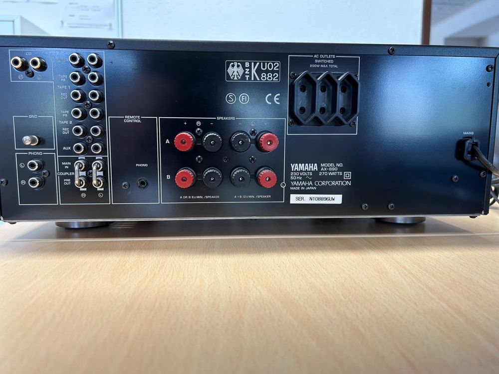 YAMAHA AX-890 Natural Sound Verstärker/Amplifier (Gebraucht) in Ittigen ...