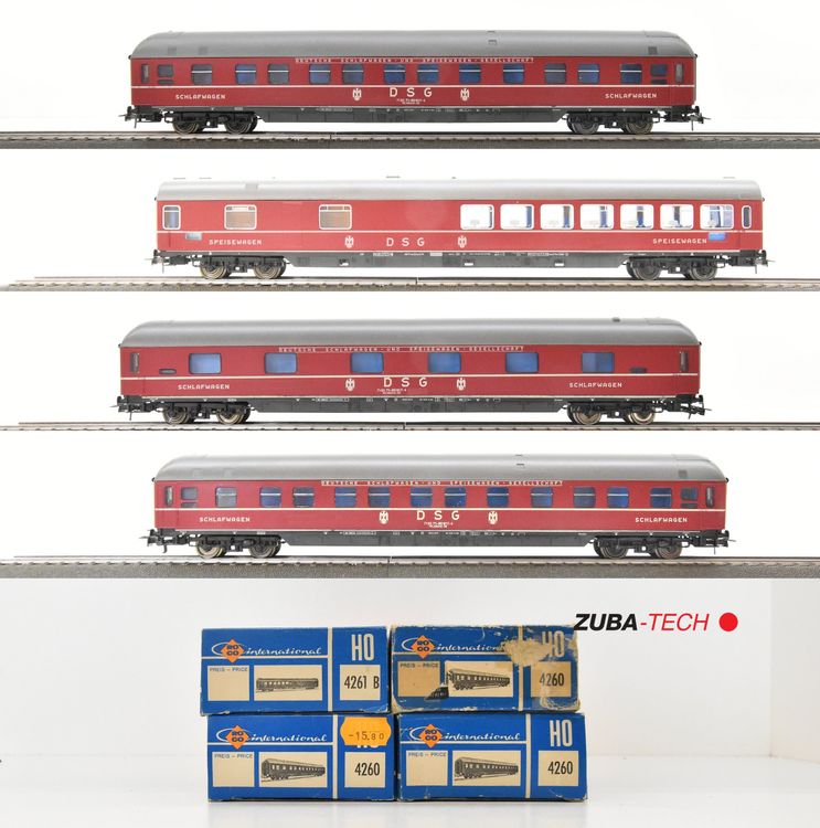 Roco 4x Personenwagen der DSG H0 GS mit OVP | Kaufen auf Ricardo