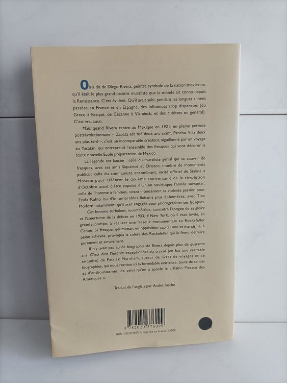 Diego Rivera - Le rêveur éveillé / Patrick Marnham / Seuil 2 (D ...