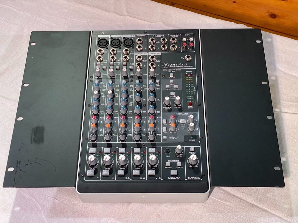 Mackie Onyx 820i Analoger/Digitaler Audiomixer 8 Kanal | Kaufen auf Ricardo