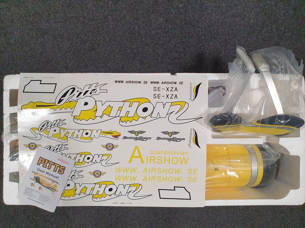 Sonic Modell Pitts Python EPO 1400mm PNP (Neu und originalverpackt) in Balsthal für CHF 272 ...