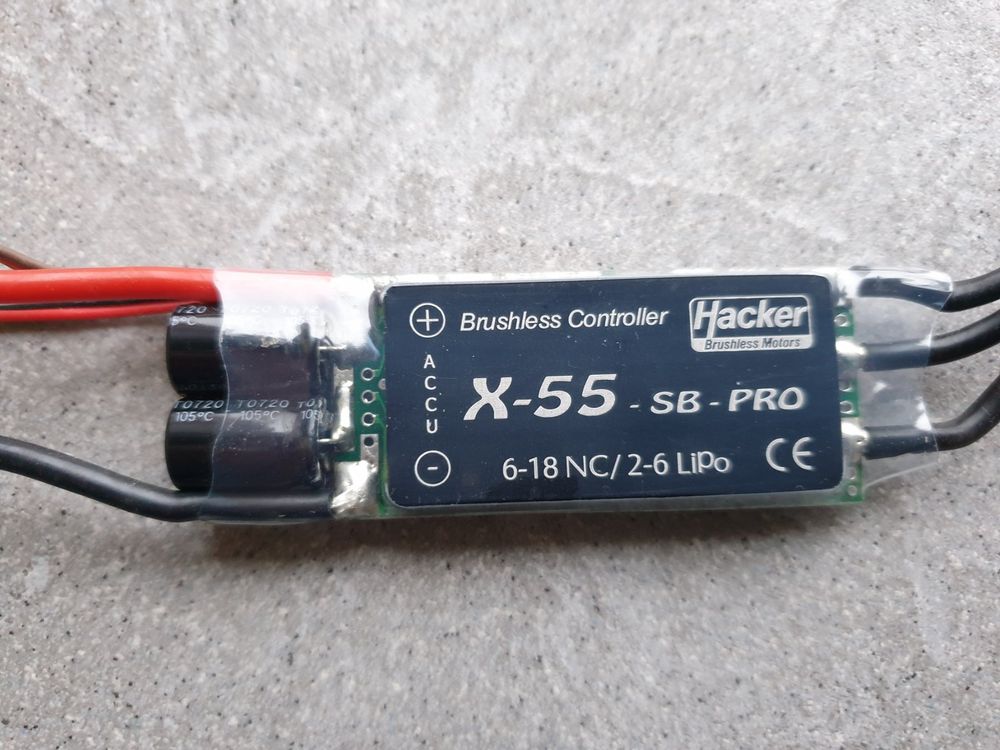 Hacker X55 SB Pro Modellflugregler | Kaufen auf Ricardo