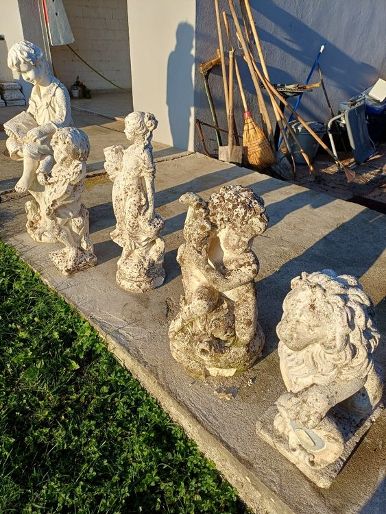 Erstaunlich Steinfiguren Garten Gebraucht Bild