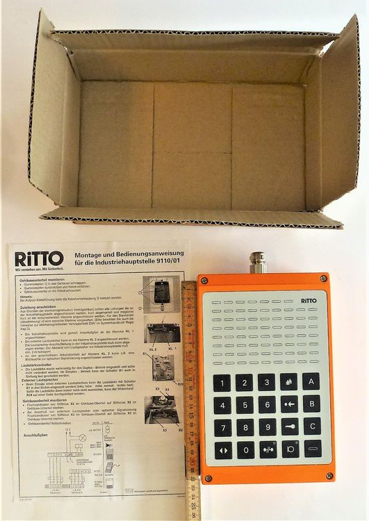 Ritto Regie Industriehauptstell 9110/01 (Neu und originalverpackt) in ...