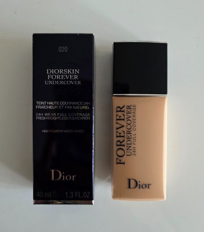 Dior Diorskin Forever Undercover Foundation 020 Light Beige (Neu und originalverpackt) in ...