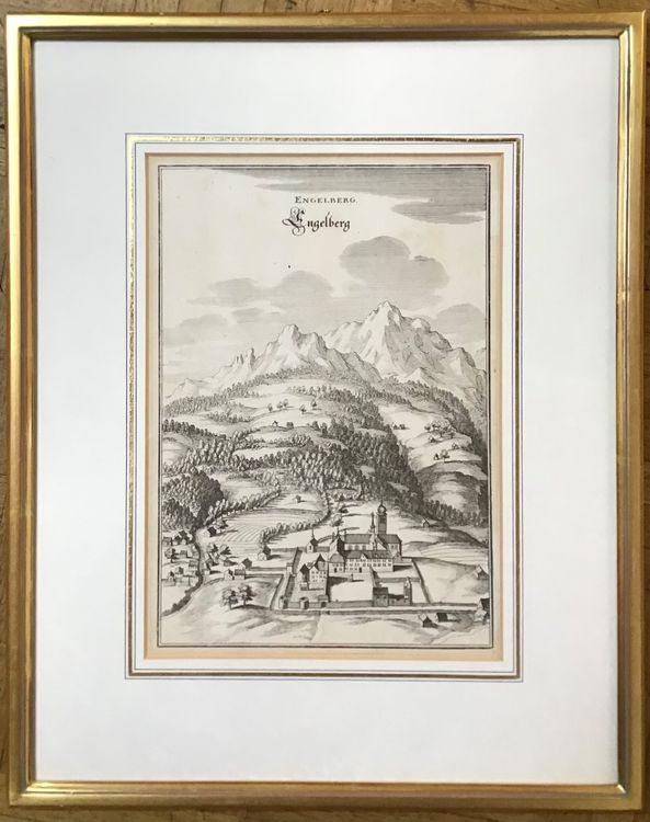 Matthäus MERIAN (1593-1650) Antike Kupferstich aus Engelberg (Gebraucht) in Root für CHF 35 ...