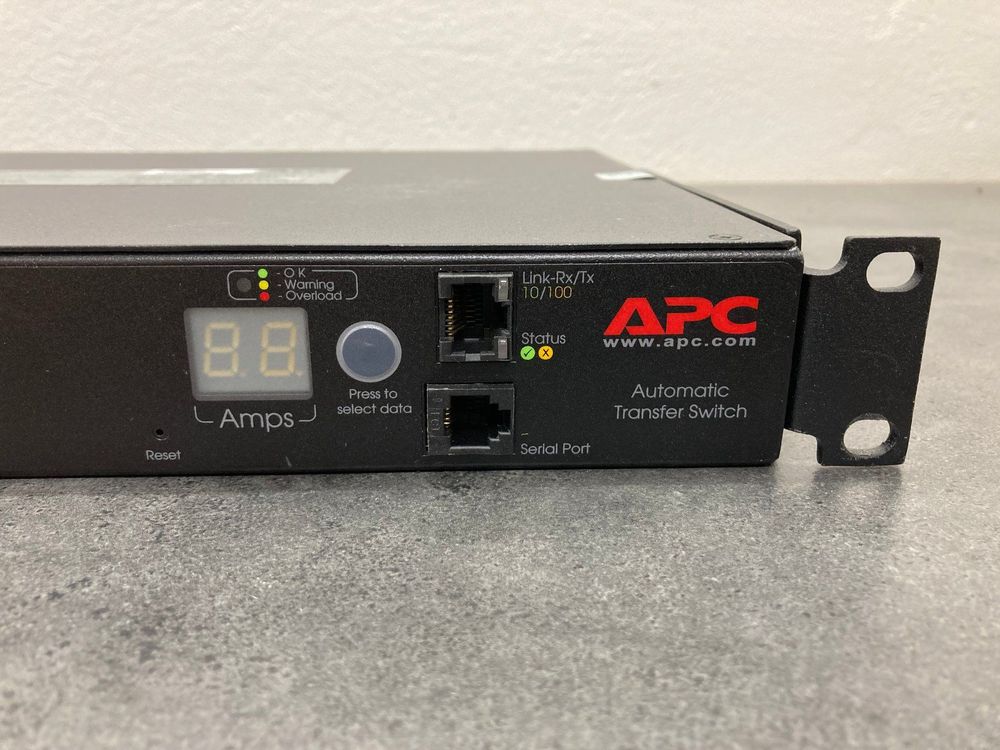 APC AP7723 Rack Auto Transfer Switch (Gebraucht) in Allschwil für CHF ...