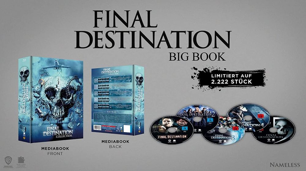 Final Destination 1-5 - Limited Uncut Mediabook!Uncut! | Kaufen auf Ricardo