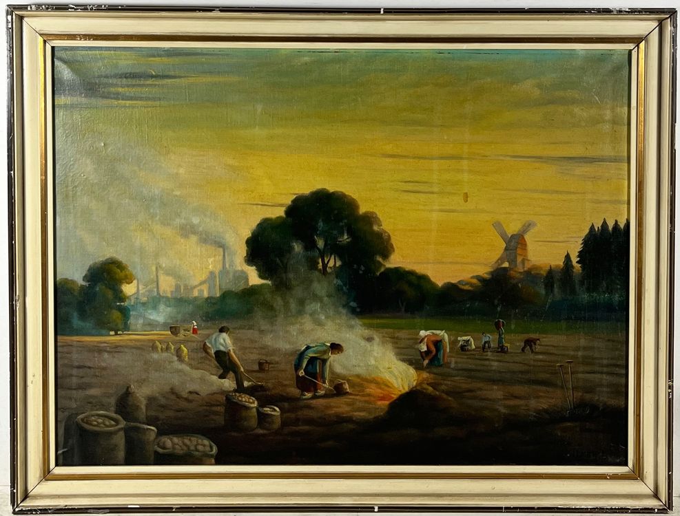 „Feldarbeit“ Top Gemälde , Signiert: Umer. L (Gebraucht) in Root für CHF 19 – mit Lieferung auf ...