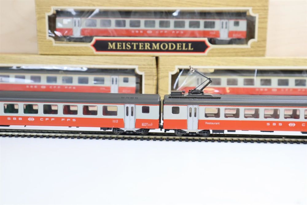 Liliput 5 x SBB Swiss Express Wagen Set (Gebraucht) in Winterthur für CHF 91 – mit Lieferung auf ...