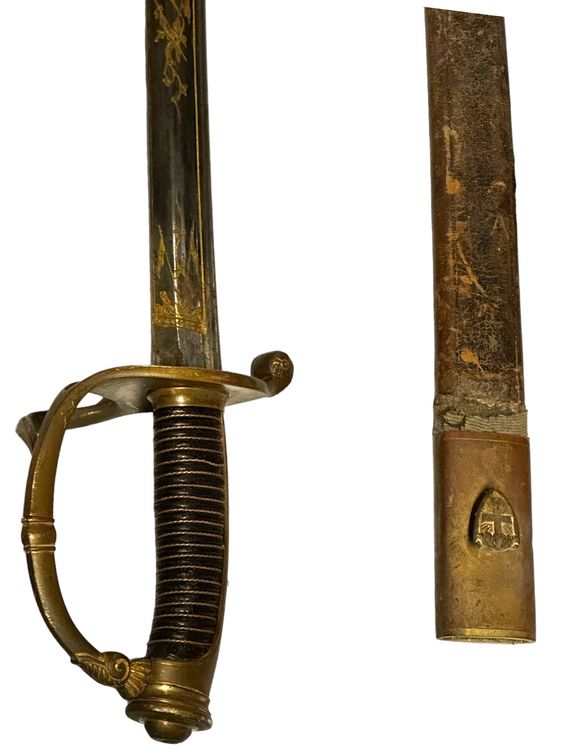 A 19th century French model 1822 light cavalry sabre (Gebraucht) in ...