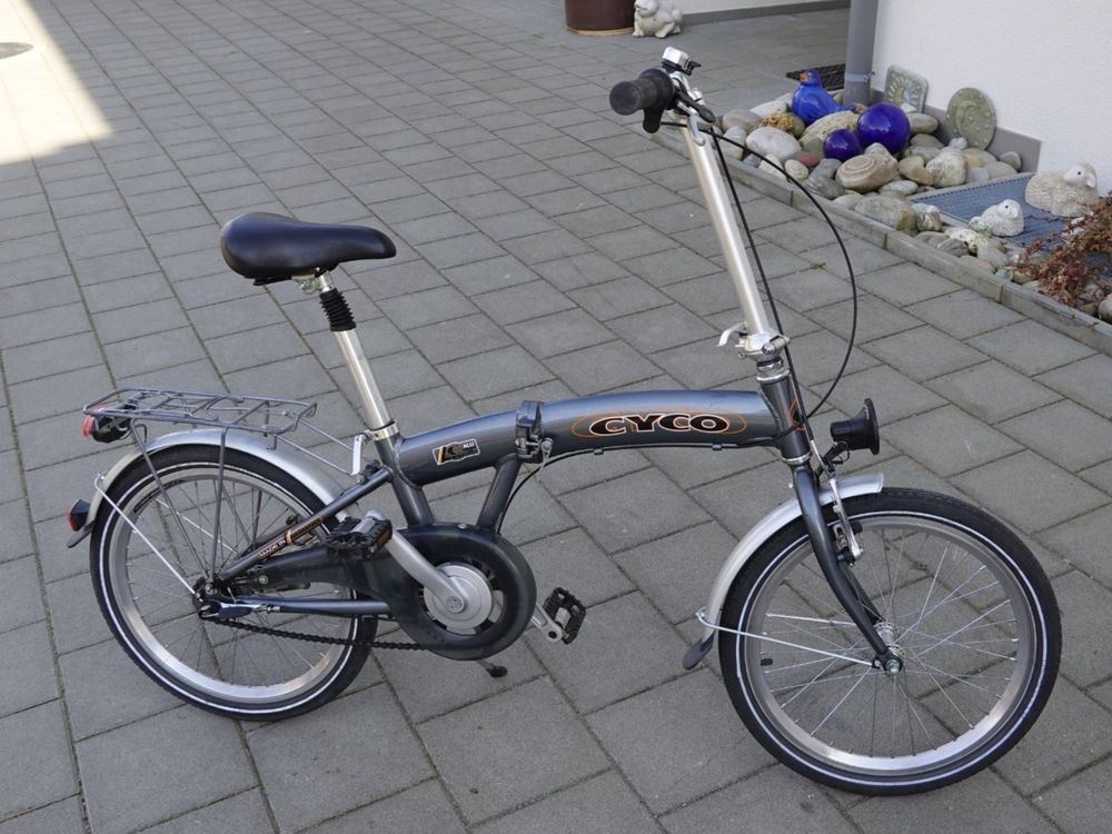 CYCO Alu-Klappvelo 20 Zoll (grau) | Kaufen auf Ricardo