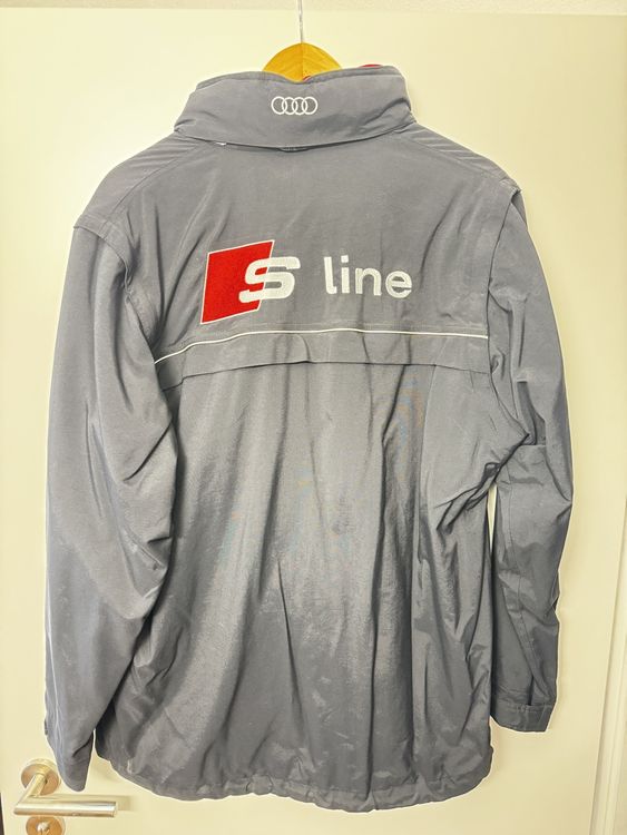 Original Audi S Line Jacke / Weste (Wind u. regenfest) Gr. M (Neu ...