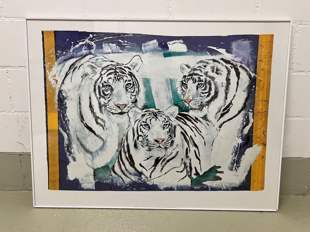 ROLF KNIE, Drei weisse Tiger (Gebraucht) in Bonstetten für CHF 20 – nur Abholung auf Ricardo kaufen