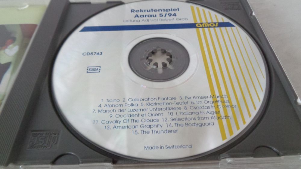 Rekrutenspiel Aarau Frühjahr 94 / CD / Militär Musik (Gebraucht) in Bellach für CHF 4 – mit ...