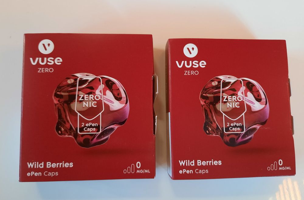 2x2 Vuse ePen Caps Wild Berries ohne Nikotin (Neu und originalverpackt ...