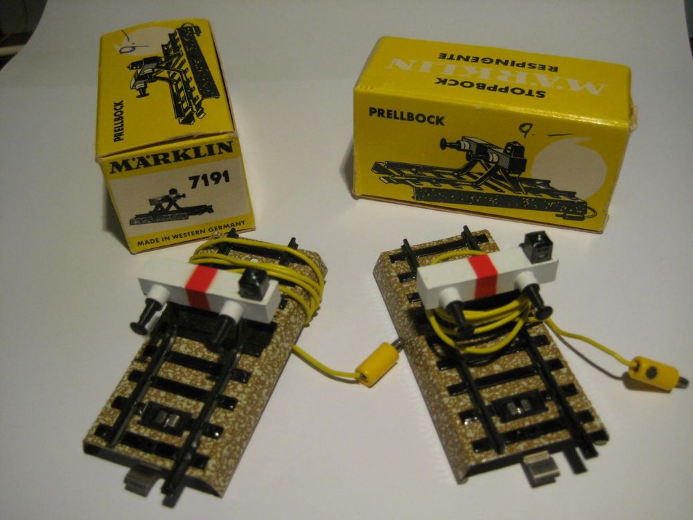 Marklin 2x Heurtoirs lumineux HO 7191 | Kaufen auf Ricardo