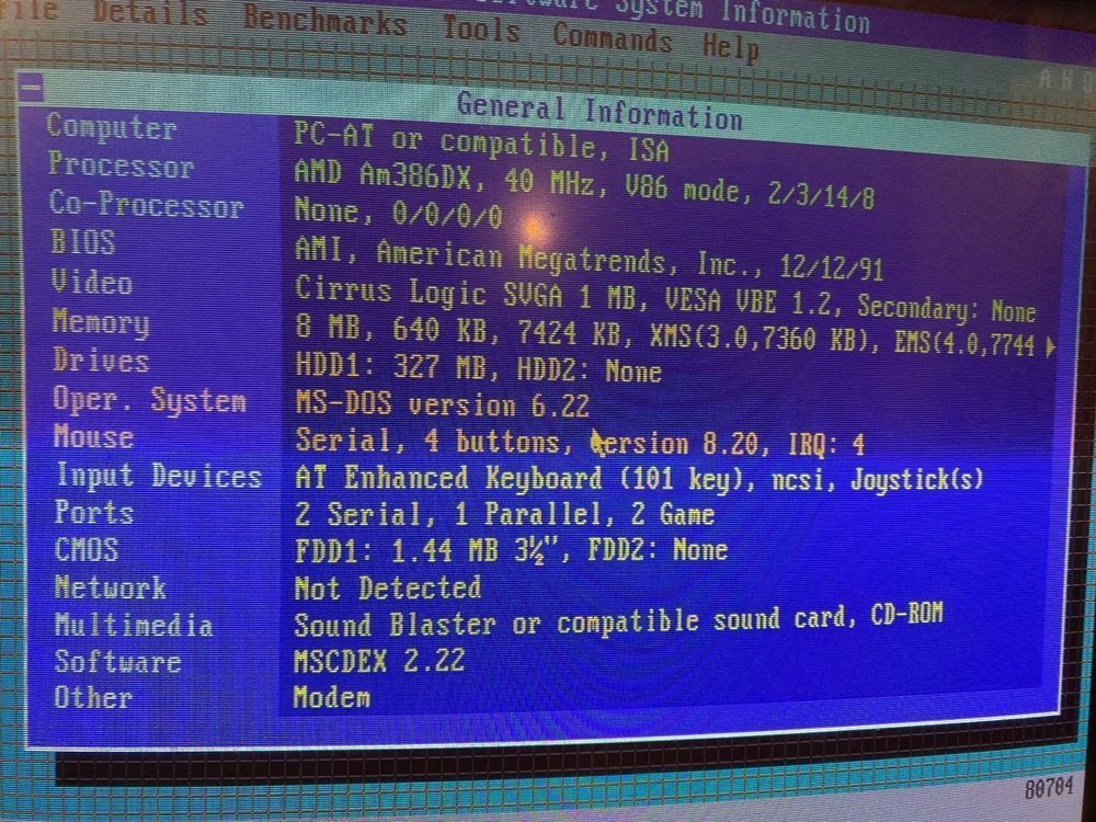 PC 386 DX-40 Mhz. 8MB RAM, SVGA | Kaufen auf Ricardo