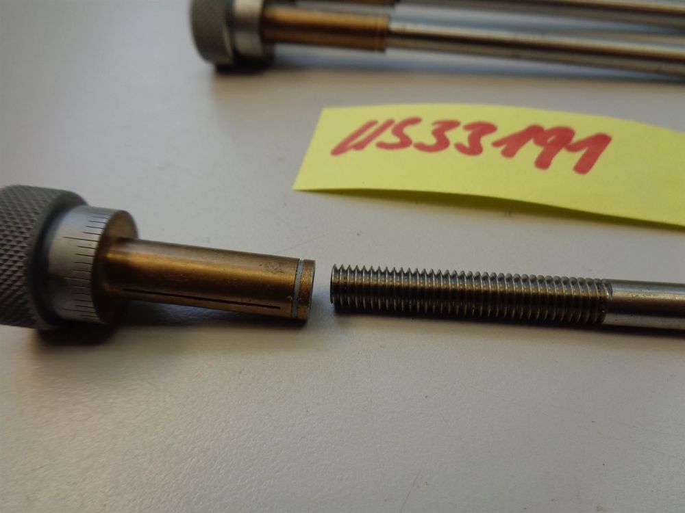 4 x Spindel mit Rändelmutter und Nonius (Gebraucht) in Urtenen ...