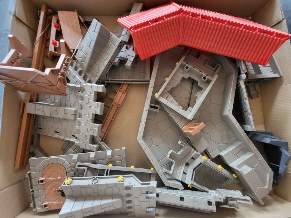 PLAYMOBIL 4865 - Große Löwenritterburg + Sets 5409 & 5493 | Kaufen auf ...