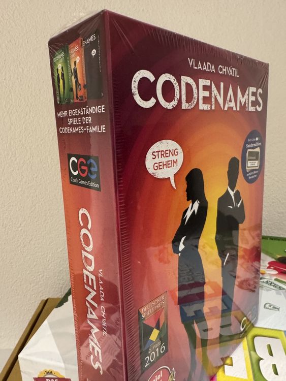 Codenames Board Game - ( German ) new & sealed (Neu und ...