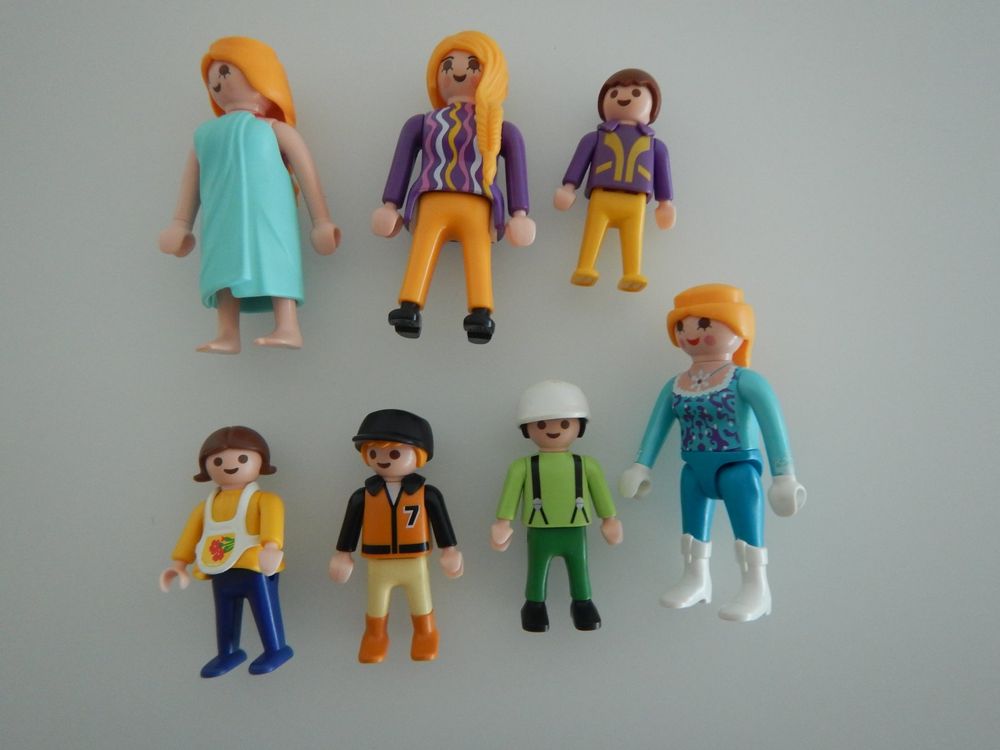 7 Stk. Geobra/Playmobil Figuren (Gebraucht) in Langendorf für CHF 4 – mit Lieferung auf Ricardo ...