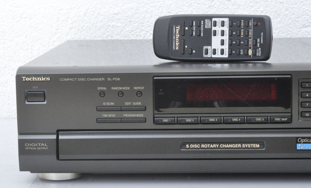 Technics SL-PD8 5-fach CD-Wechlser (Gebraucht) in für CHF 99 – mit ...