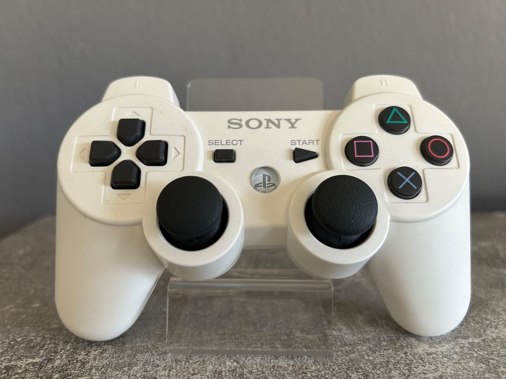 PS3 Controller - Dualshock 3 - White - Edition (Gebraucht) in Oberglatt ...