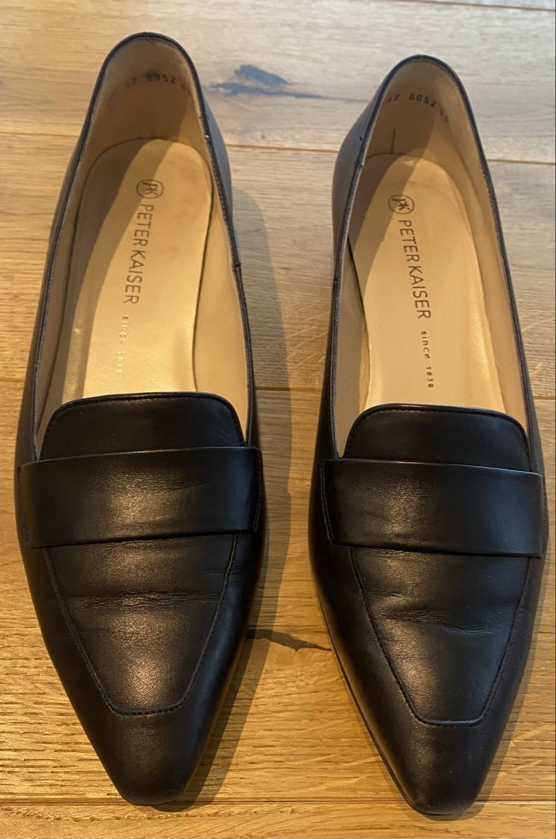 Peter Kaiser Leder Pumps Schwarz Gr. 42 (Gebraucht) in Sissach für CHF ...