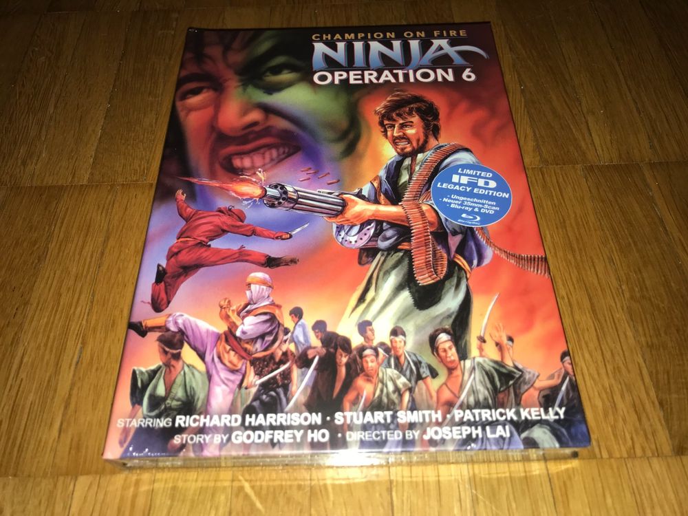 Ninja Operation 6 - Champion on Fire - MEDIABOOK - B - UNCUT (Neu und originalverpackt) in Basel ...