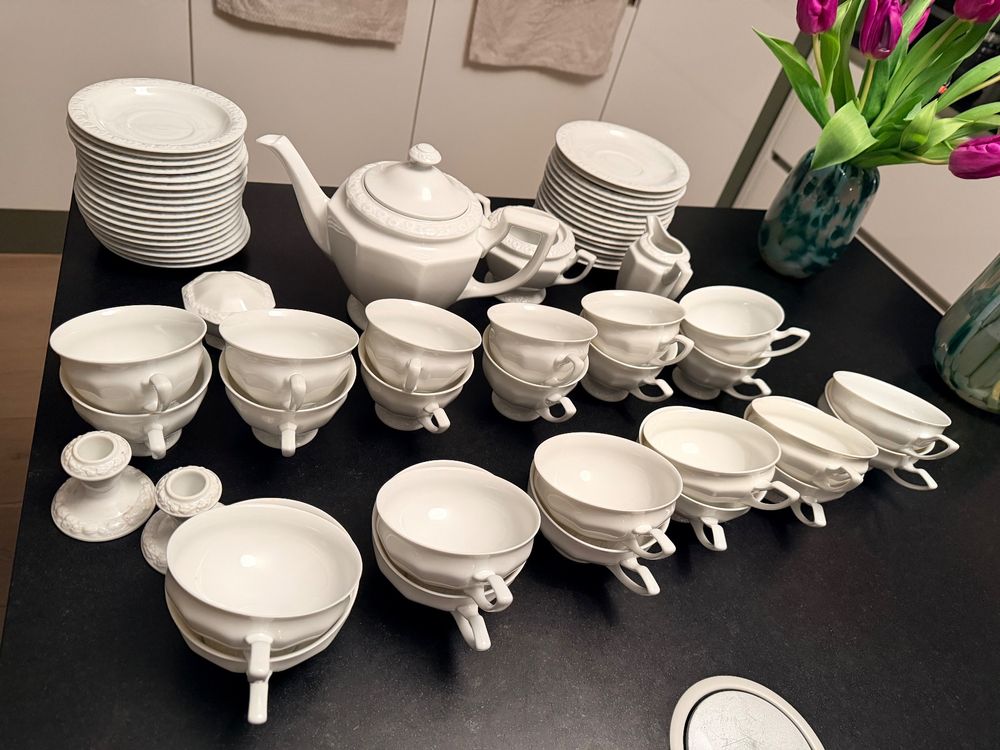 Rosenthal Maria weiss Kaffee- und Teeservice wie abgebildet (Neu ...