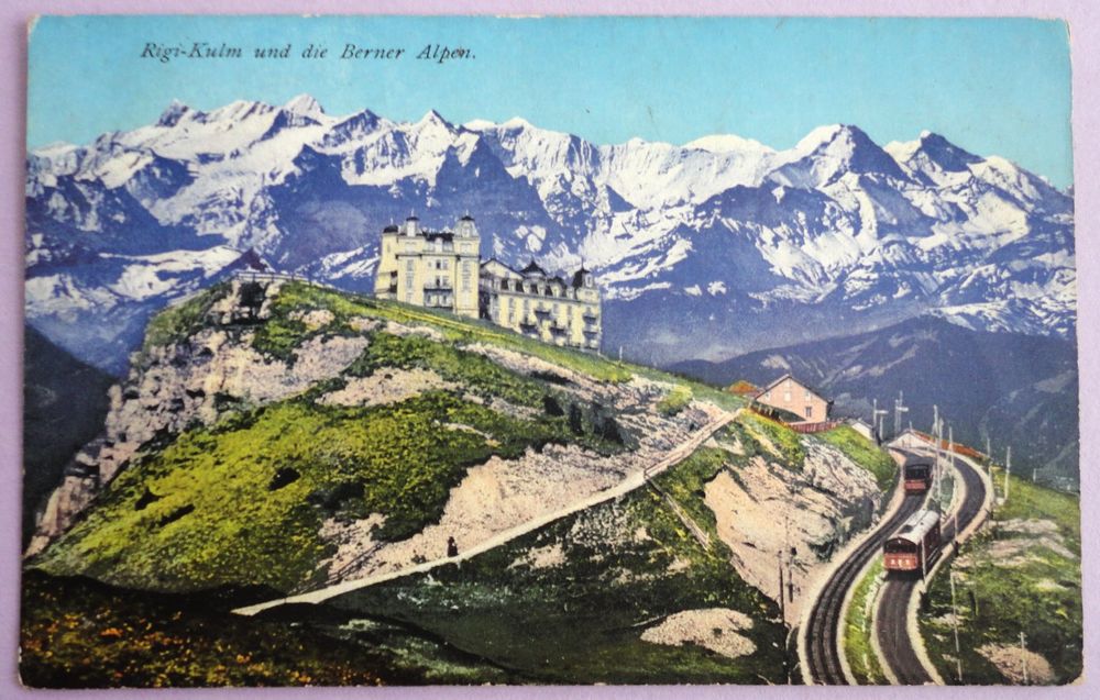 Rigi-Kulm und die Berner-Alpen | Kaufen auf Ricardo