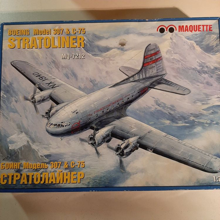 873 ... Boeing Modell 370 / C-75 ... Maquette MQ 7212 (Neu (gemäss ...