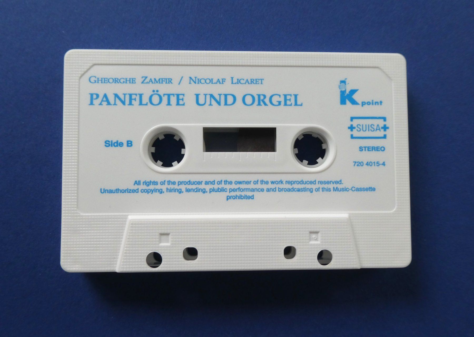 Gheorghe Zamfir, Nicolaf Licaret, Panflöte/Orgel, MC 1993 (Gebraucht ...