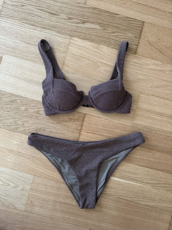 Glitzer Bikini Set von VETCHY (Top S / Bottom M) (Gebraucht) in Zürich ...