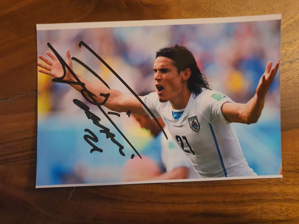 Edinson Cavani, handsigniert (Gebraucht) in Buchs ZH für CHF 8 – mit Lieferung auf Ricardo kaufen