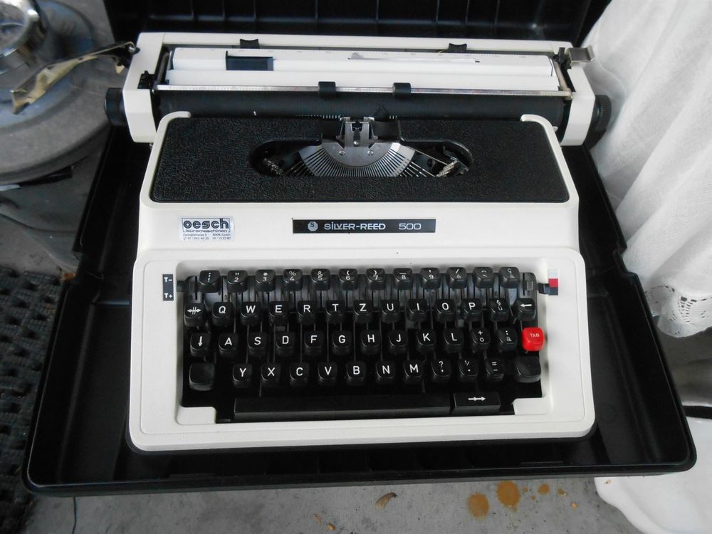 Schreibmaschine Silver Reed 500 | Kaufen auf Ricardo