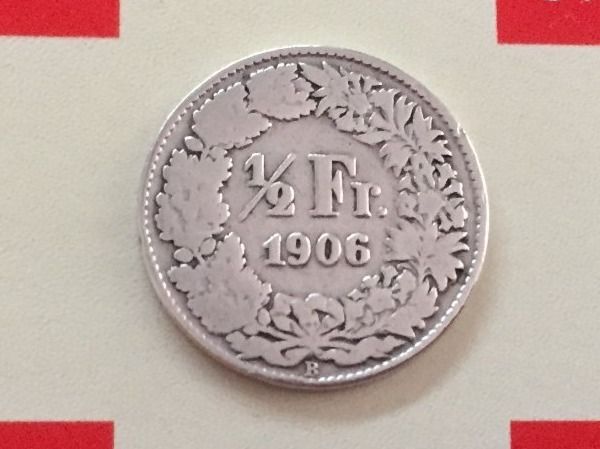 1/2 Franken 1906 -ss, nur 1,0 Mio! (Gebraucht) in Elsau für CHF 3.35 – mit Lieferung auf Ricardo ...