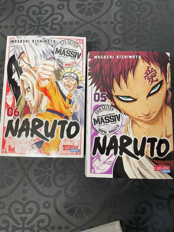 Naruto Manga Massiv Band (Bänder 1,2,3,4,5,6,7,14) (Neu (gemäss ...