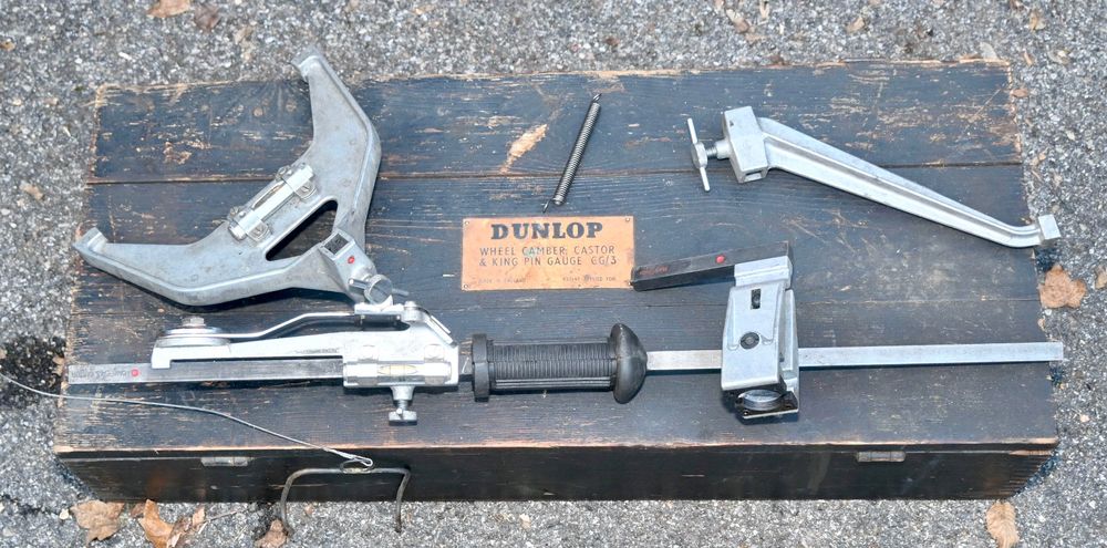 VTG DUNLOP Wheel Camber, Castor & King Pin Gauge CG/3 SET (Gebraucht ...