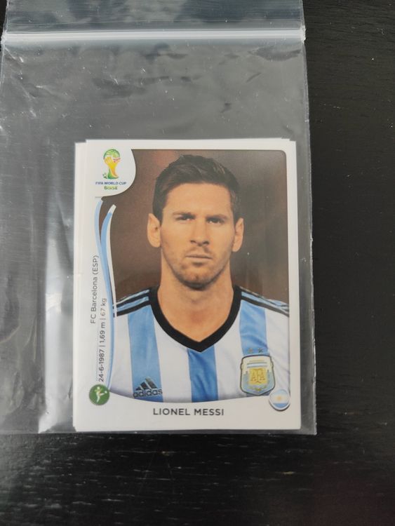 Messi Sticker 2014 (Neu (gemäss Beschreibung)) in Ettingen für CHF 9.9 ...