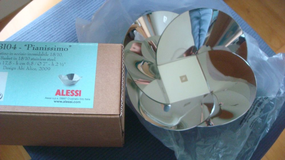 Alessi Nespresso Schüssel "Pianissimo" neuwertig (Neu und ...